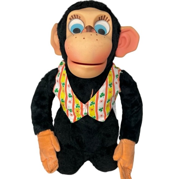 Vintage | Accents | Vintage Mattel 964 Chester Chimp Pull String ...